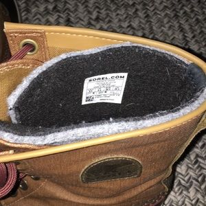 Sorel | Shoes | Sorel Canvas Snow Boots | Poshmark